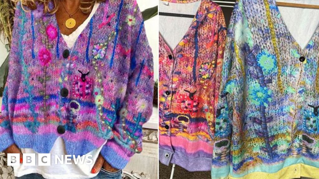Knitted cardigan scam leaves Berwick woman 'gobsmacked' - BBC News