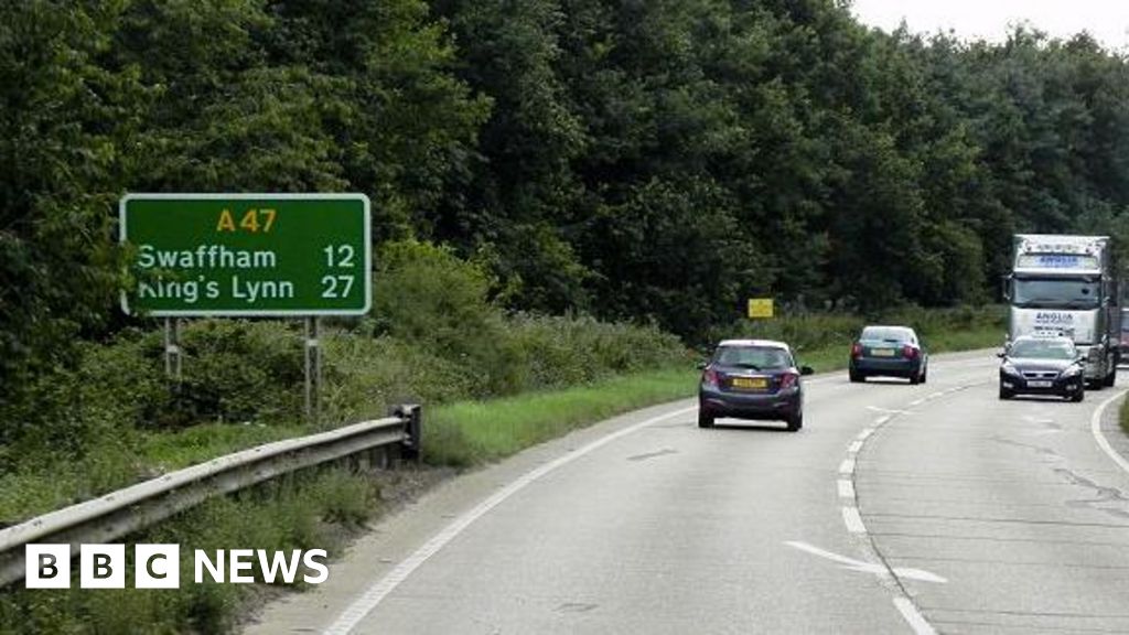 A47 Norfolk crash: Woman 'seriously injured'