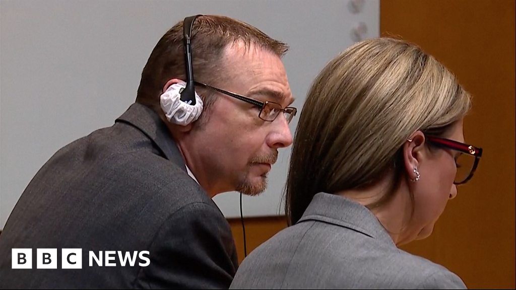 Moment father of school shooter is convicted of manslaughter