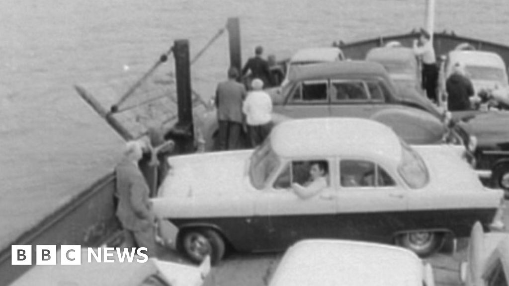 The Severn Estuary's Aust Ferry remembered 50 years on - BBC News