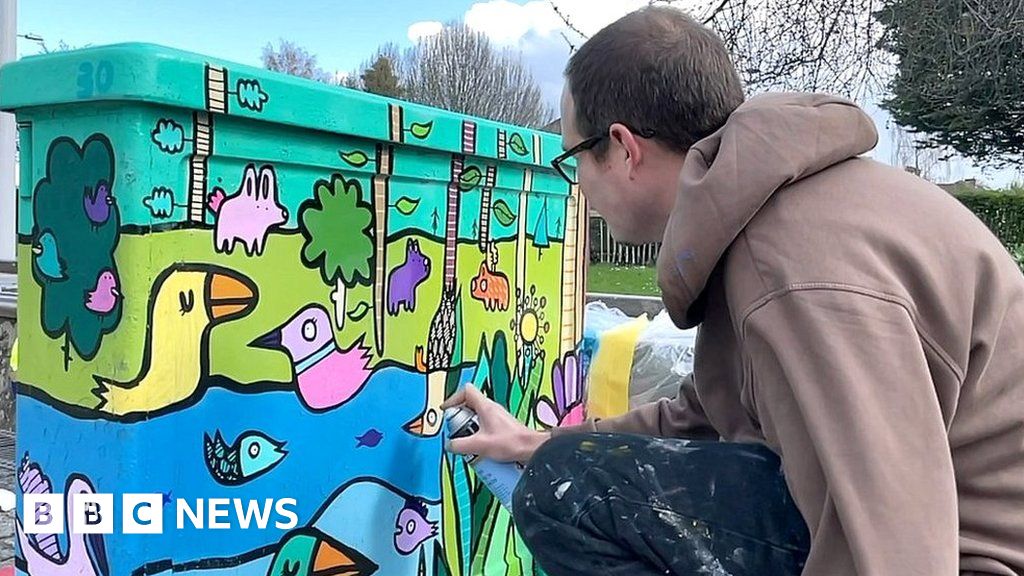 Basingstoke street artists turn town centre into outdoor gallery