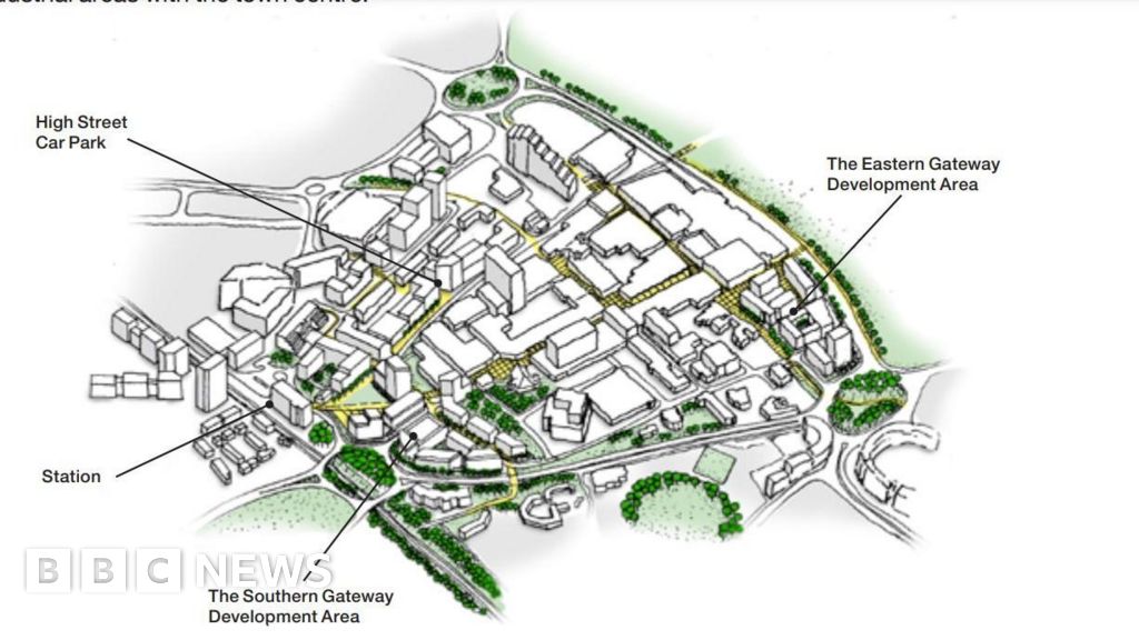 Bracknell Forest: Plans published for 'vibrant' town centre - BBC News