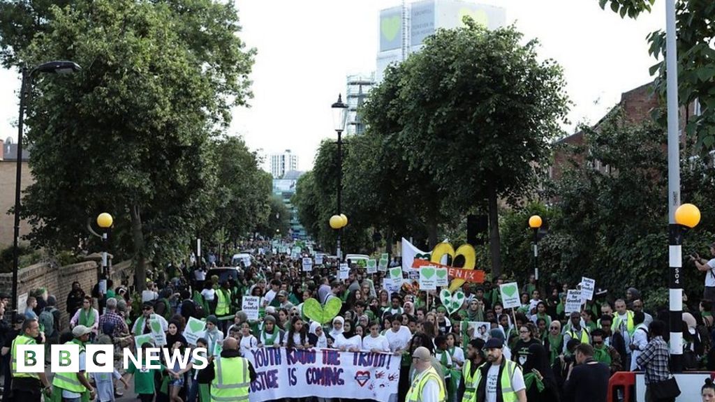 Victims of Grenfell remembered - BBC News