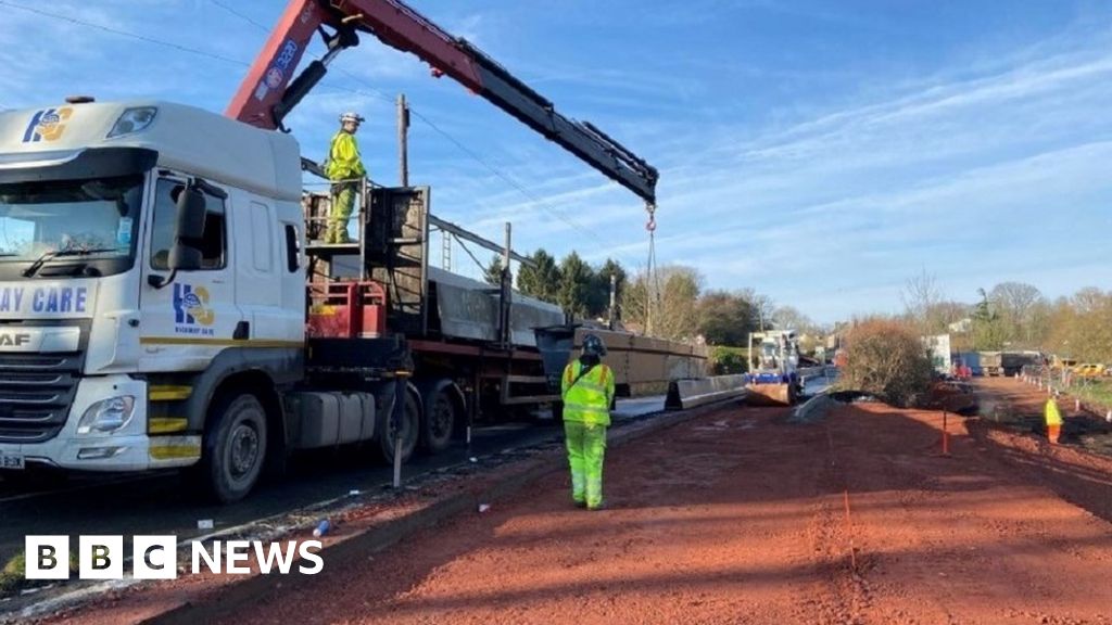 A40 in Gloucestershire reopens after landslip closure