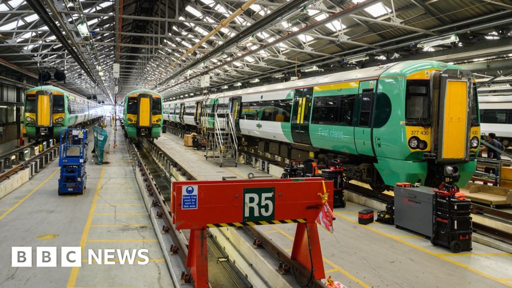 Hundreds of trains to benefit from £55m upgrades - BBC News