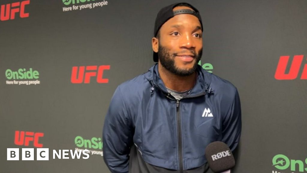 MMA world champion Edwards helps deter teens from crime - BBC News