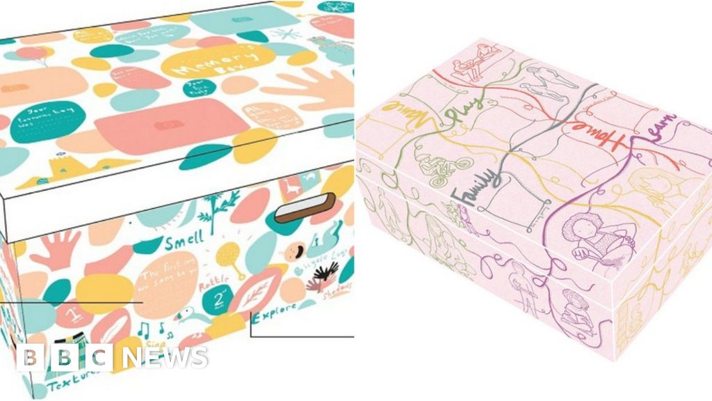 What will Scotland's baby boxes look like? - BBC News