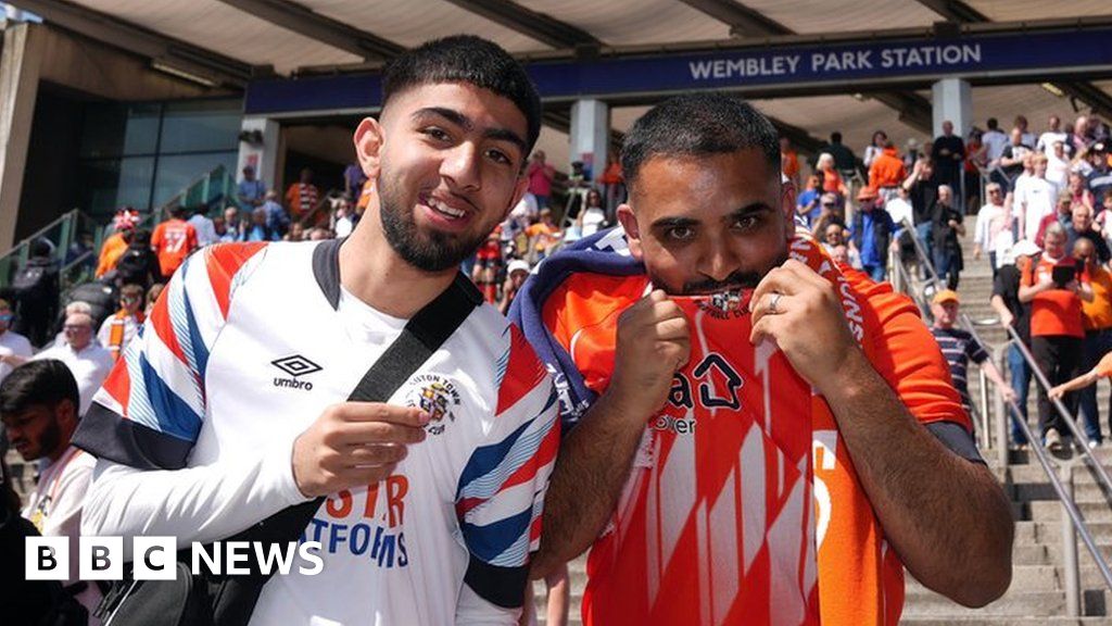 Luton community speaks of play-off final fever ahead of Wembley match ...
