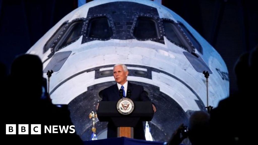 Mike Pence wants to see astronauts return to the Moon