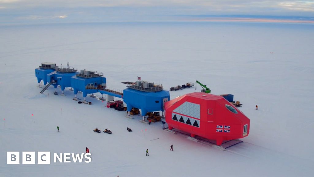 UK completes Antarctic Halley base relocation - BBC News