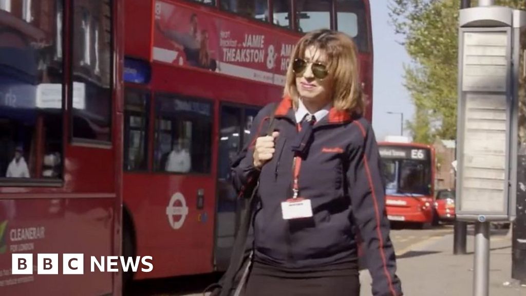 Coronavirus: London bus driver on working during pandemic - BBC News
