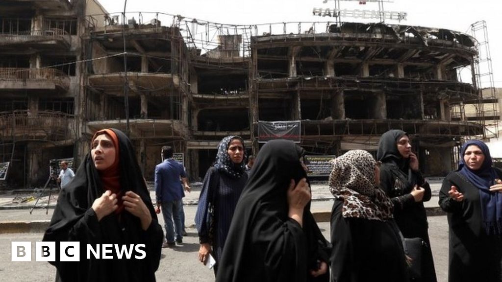 Iraq suicide bomb attack: Deaths in Baghdad rise to 165 - BBC News