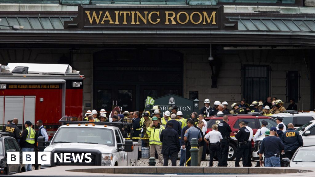 Witnesses describe US train crash 'chaos' - BBC News