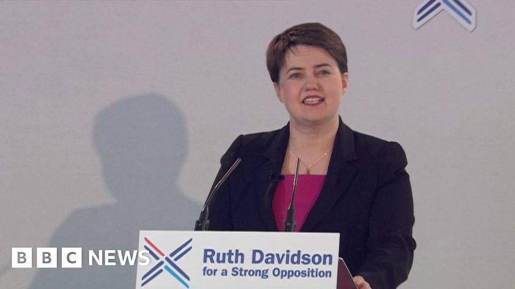 Ruth Davidson says 'tax cuts are possible' - BBC News