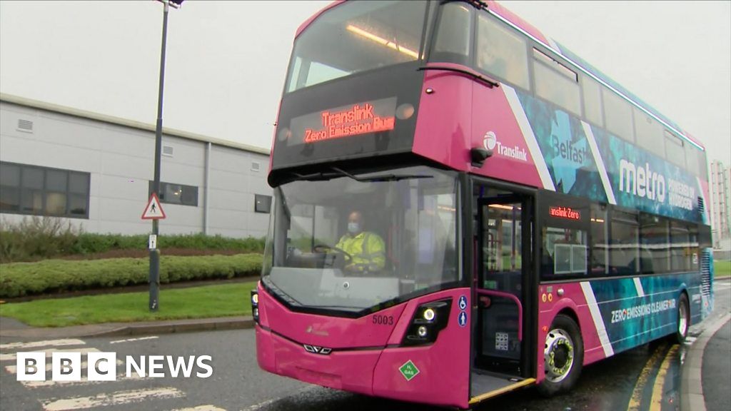 Wrightbus 'firmly back in business' with 300 jobs - BBC News