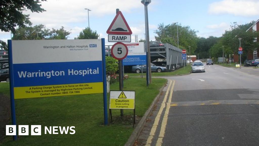 Warrington and Halton hospital chief defends parking policy - BBC News