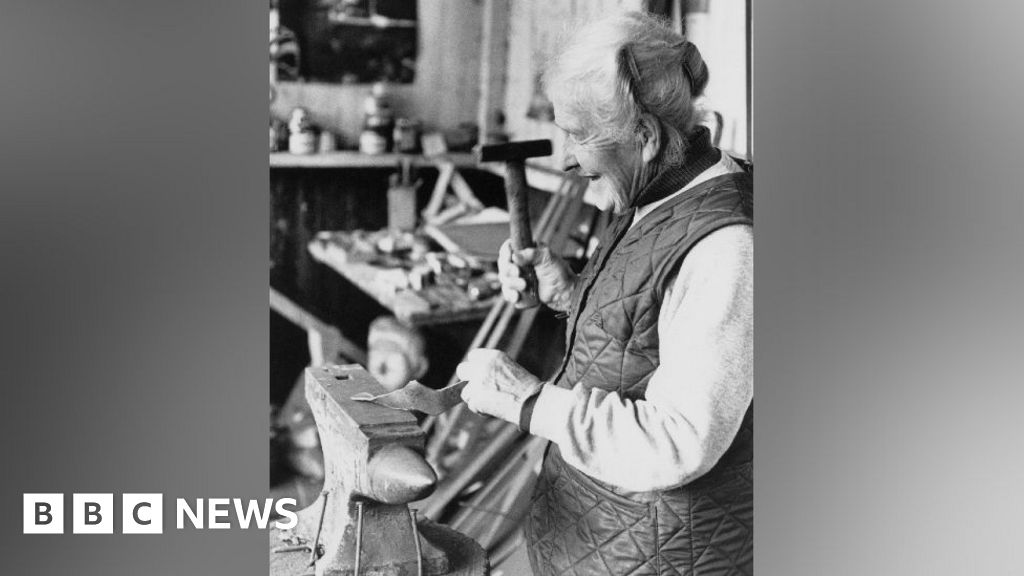 Rachel Reckitt: Blacksmith artist's work celebrated at exhibition
