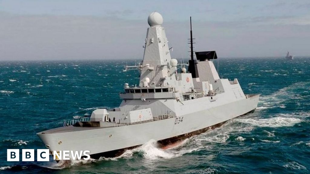 Royal Navy ship HMS Diamond 'breaks down' in Gulf
