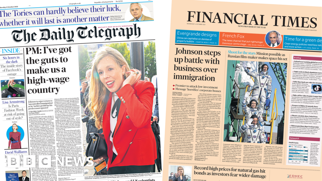 Newspaper headlines: PM has 'guts to fix UK' amid battle with business ...