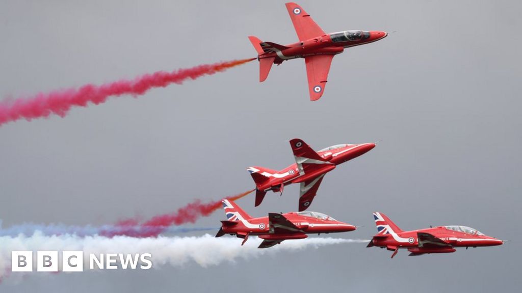 RAF Red Arrows: Two sacked after unacceptable behaviour at squadron ...