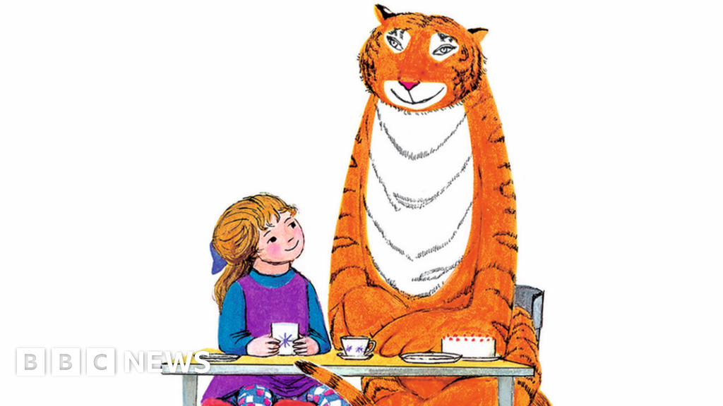 Leicester museum to host The Tiger Who Came to Tea exhibition - BBC News