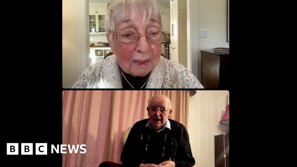 Devon and USA pen pals aged 100 make first video call