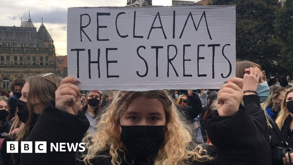 Leeds protest: Hundreds gather in support of women's safety