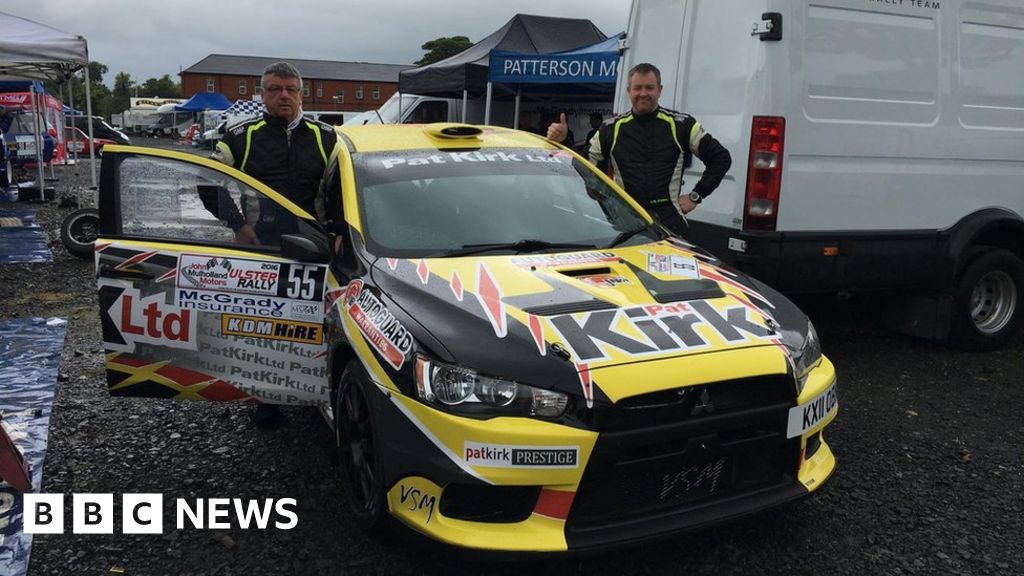 Ulster rally: Strabane driver Pat Kirk 'lucky to be alive' - BBC News