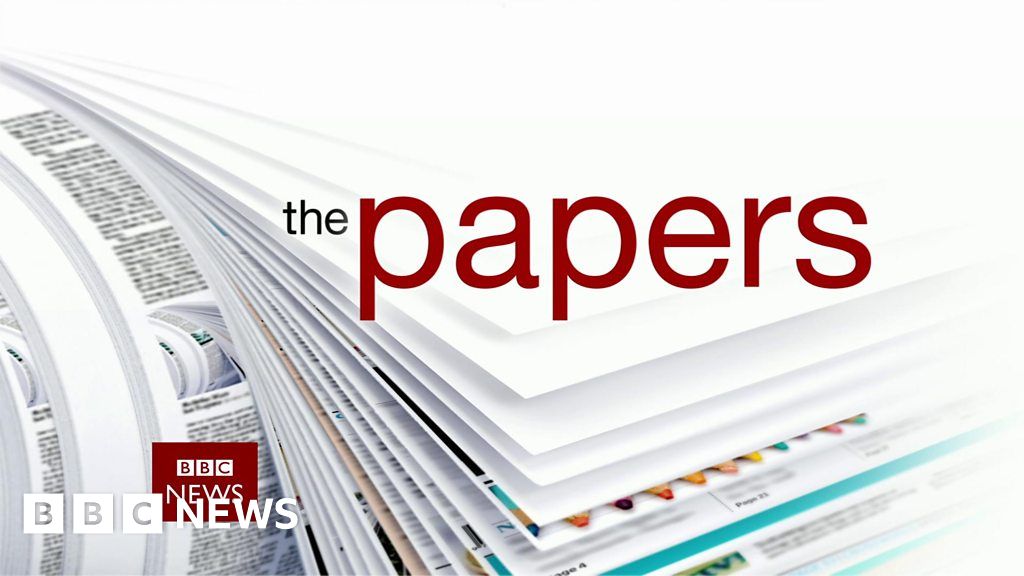 James Lyons and Bronwyn Curtis review Wednesday's papers - BBC News