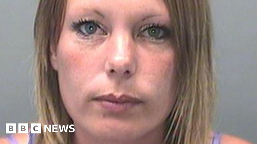Amanda Myles jailed for mowing down pair in bike row - BBC News