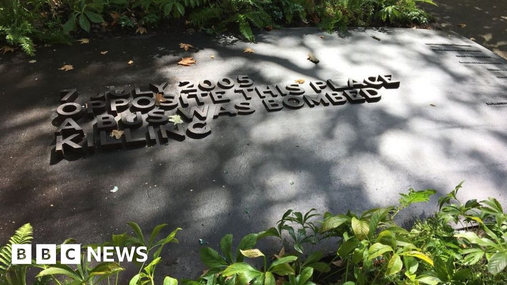 7/7 London bombings: Memorial for bus explosion victims unveiled