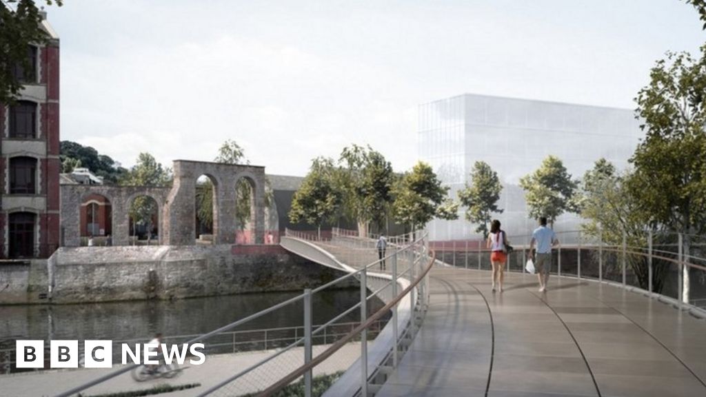 Bath Quays Bridge winning bridge design chosen - BBC News