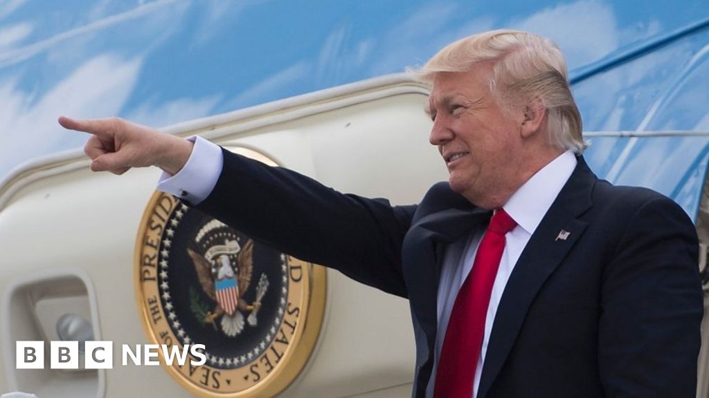 Donald Trump: "We'll build the wall. Don't even think about it!" - BBC News