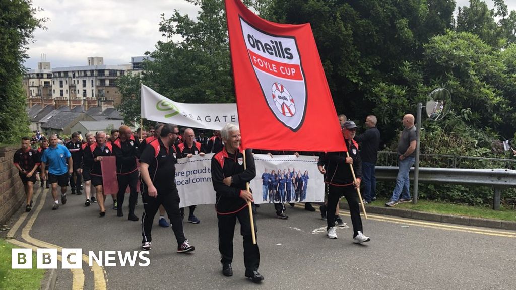 Londonderry's Foyle Cup kicks off a festival of youth football - BBC News