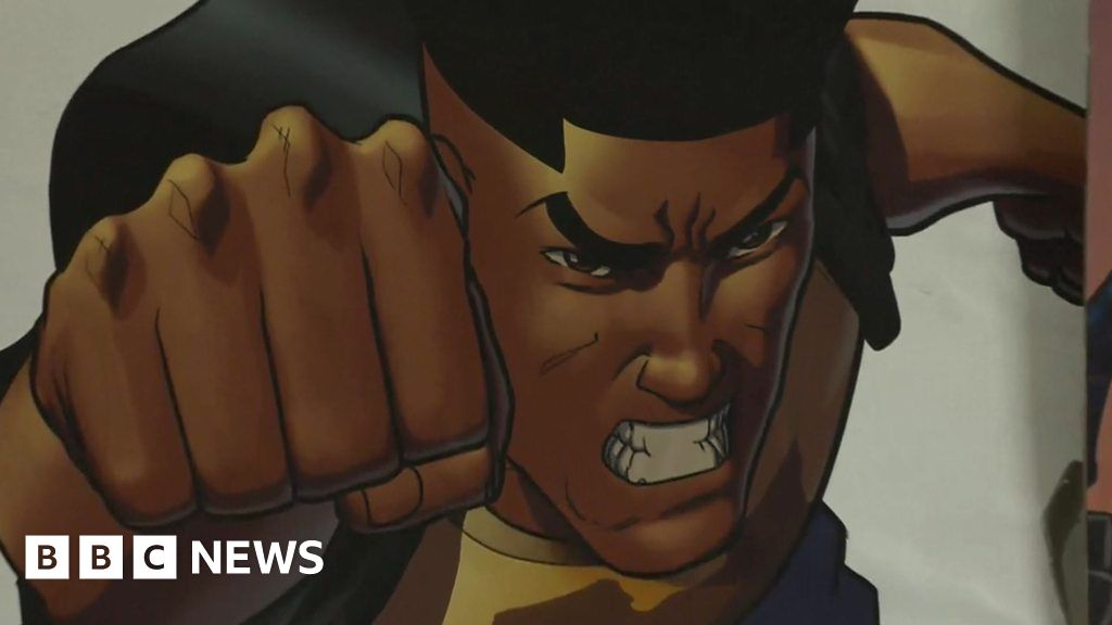 Meet Kwezi - Africa's cartoon superhero - BBC News