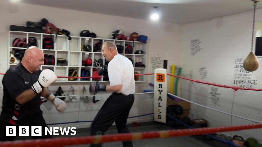 The Malmesbury boxing club fighting Parkinson's