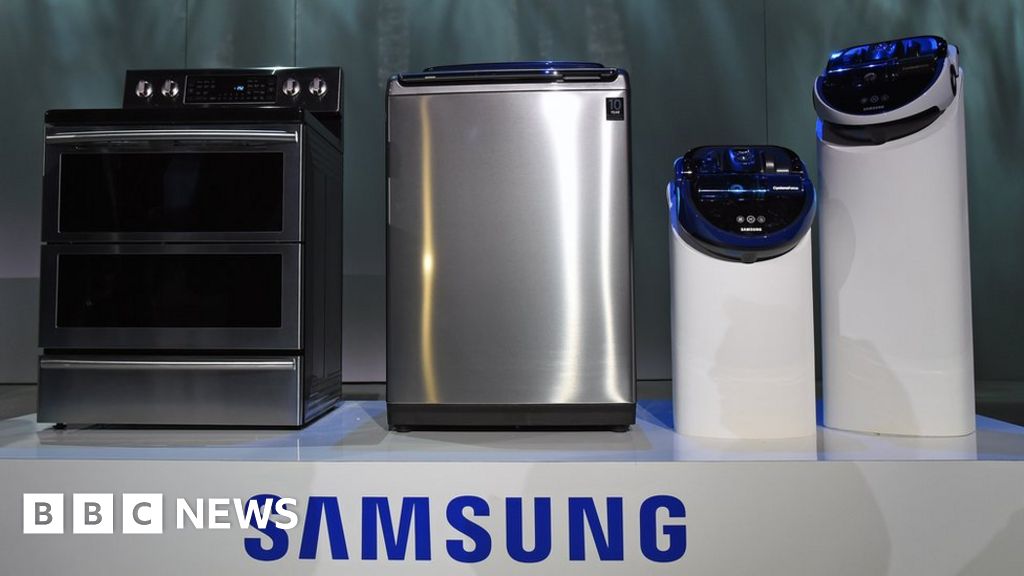 Samsung in US 'exploding washing machines' probe - BBC News