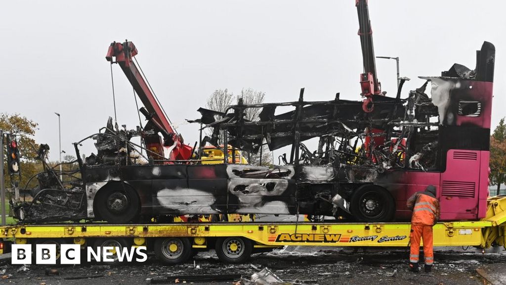 Translink: Bus services suspended again after hijackings - BBC News