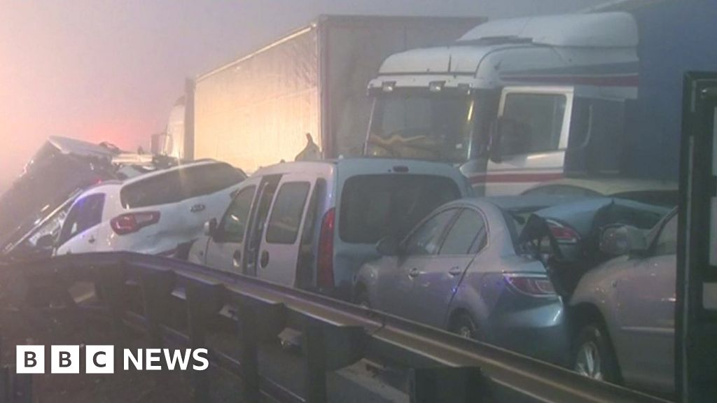 Slovenia 50-car pile-up leaves four dead - BBC News