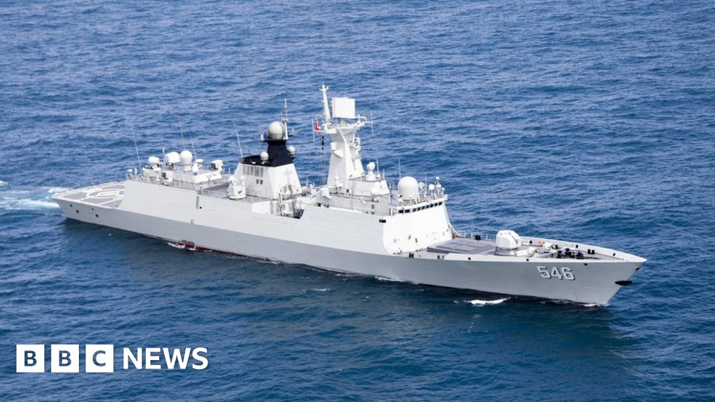 Five Chinese ships seen off Alaska coast, Pentagon says - BBC News