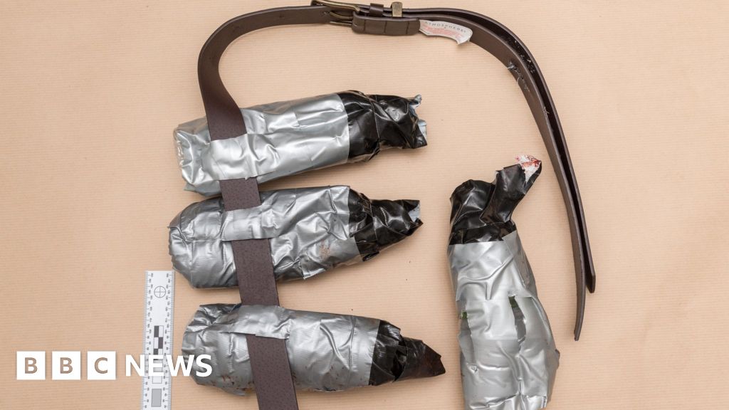London attack: Images of fake explosive belts released