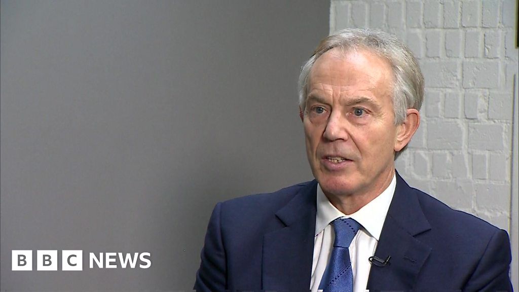 In full: John Pienaar interviews Blair on Brexit - BBC News