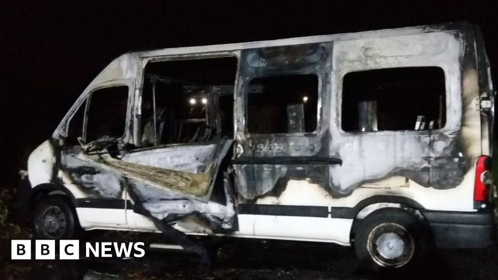 Gosport charity bus destroyed in 'arson attack'