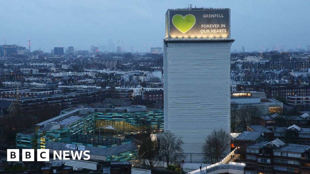 Grenfell Tower: Government considers pulling down tower block - BBC News