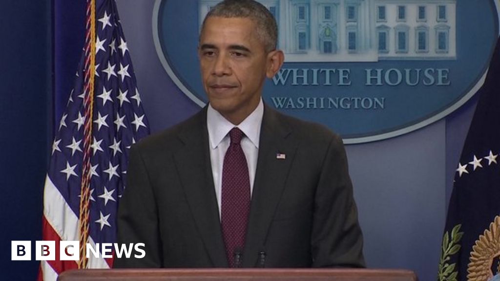 President Barack Obama: 'Shootings have become routine' - BBC News