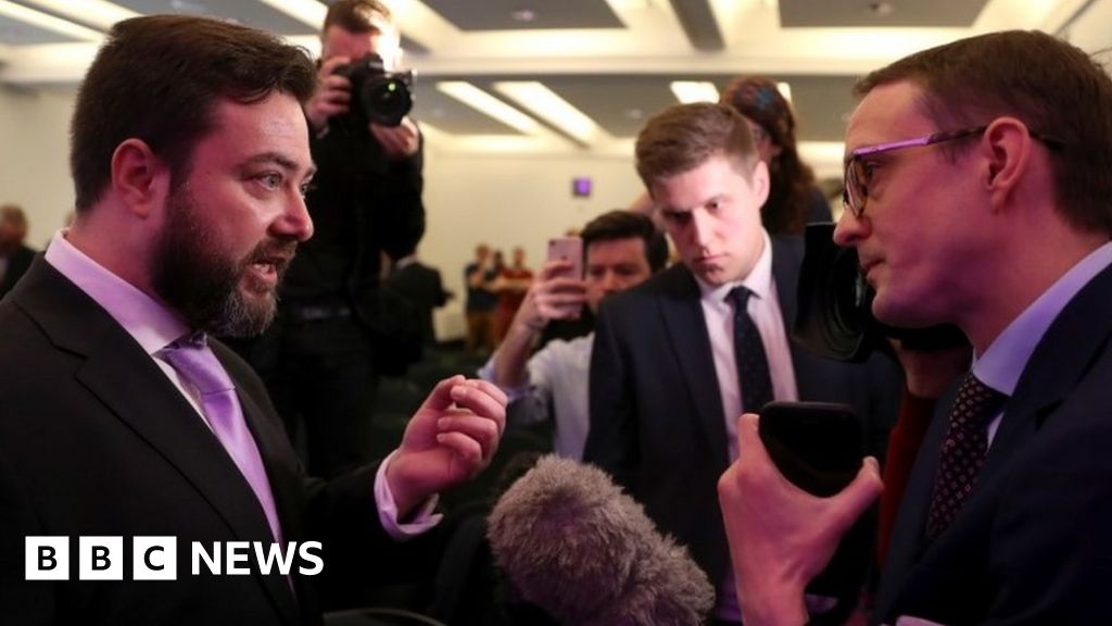 UKIP's Carl Benjamin not sorry for MP rape comments - BBC News