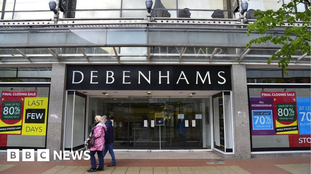 Debenhams closure signals challenge for Northern Ireland retail - BBC News