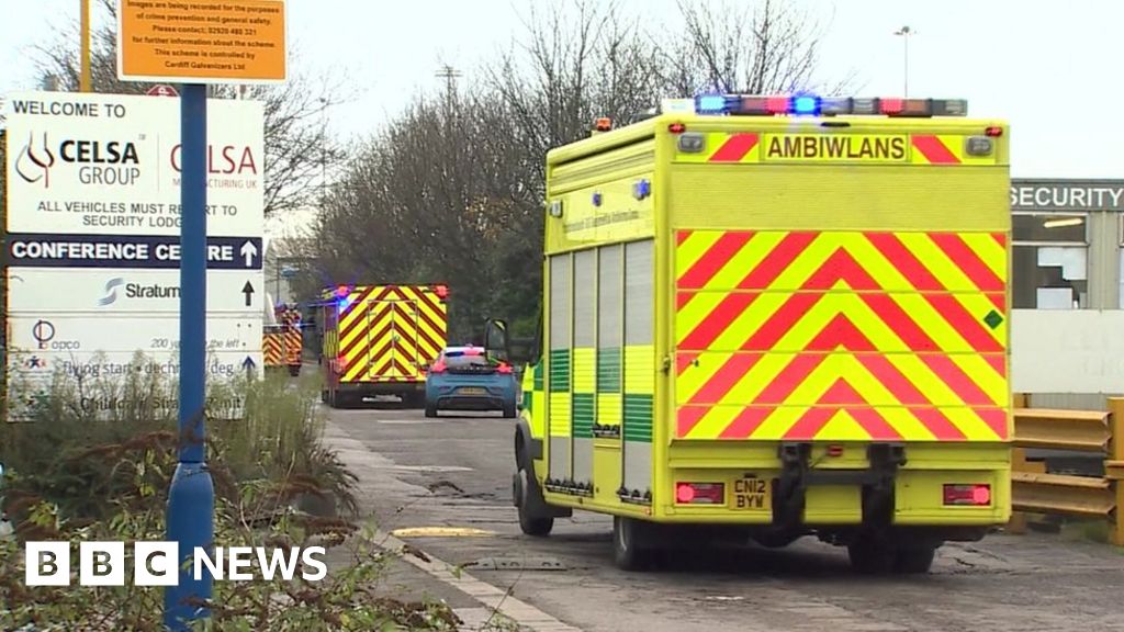 Two dead after Cardiff steelworks explosion - BBC News