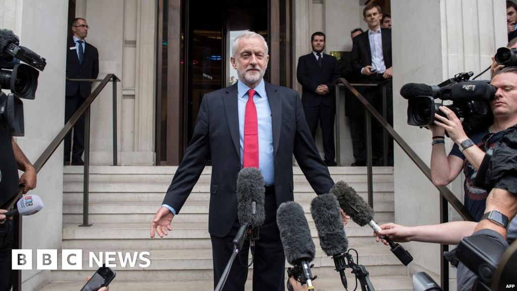 General Election 2017: Jeremy Corbyn doubles down on defence - BBC News