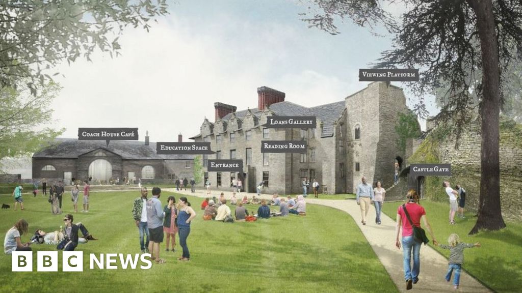 Hay Castle to open to the public for first time - BBC News